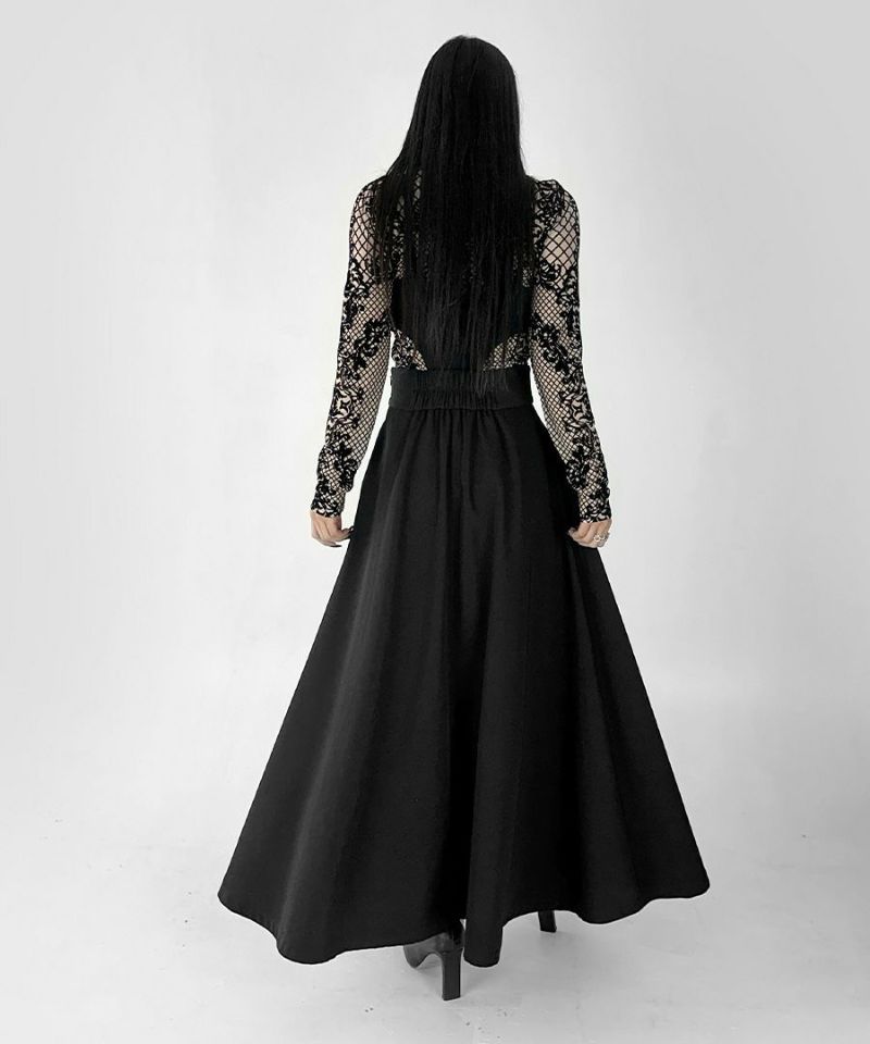 【Ai × LVEU.】Original bustier flare one-piece | LVEU.（ラブユ.）